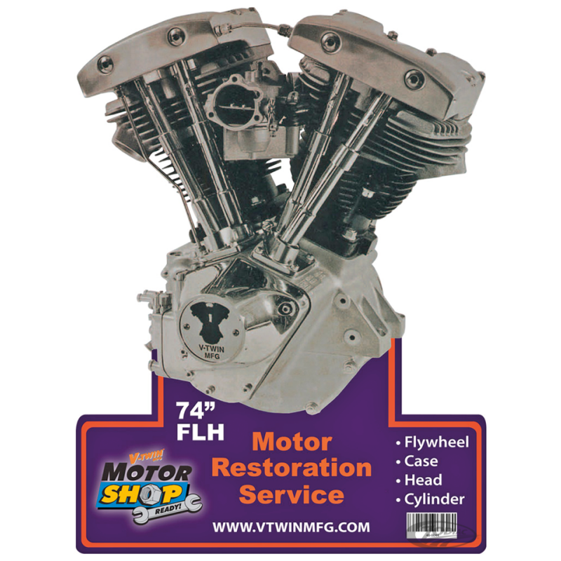 Late Shovelhead Engine Plaque - Teile Zubehör für Harley Davidson® un ...